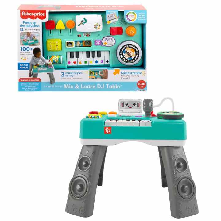 Mesa de mezclas Dj musical ríe y aprende HRB60 FISHER-PRICE | Miravia