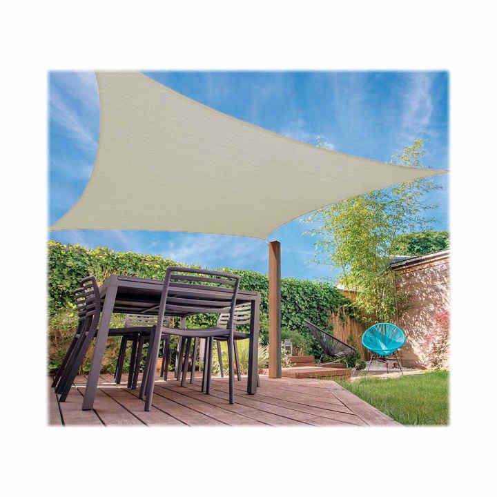 Ambiance Toldo Ambiance Plástico Arena 5 x 5 m | Miravia