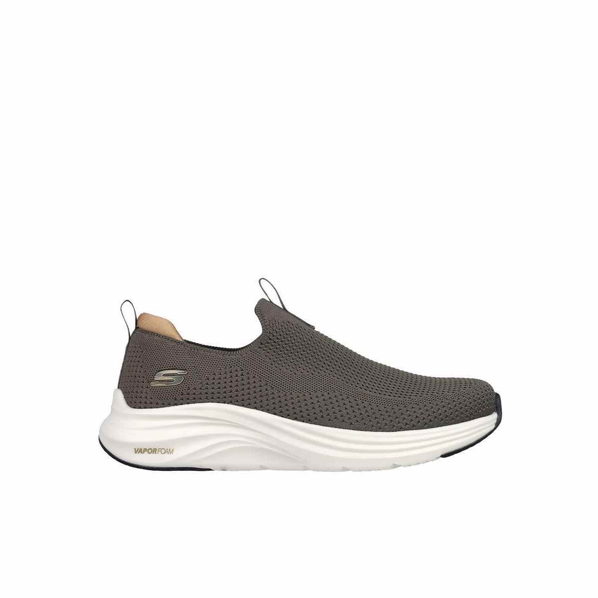 SKECHERS 232629_OLV Zapatillas deportivas de hombre verdes en textil ...