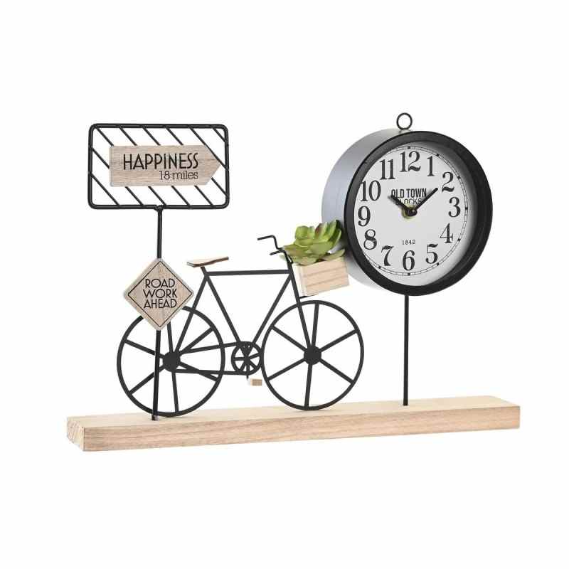 DKD Home Decor-Reloj de Mesa DKD Home Decor Bicicleta 39 x 6 x 26,5 cm ...