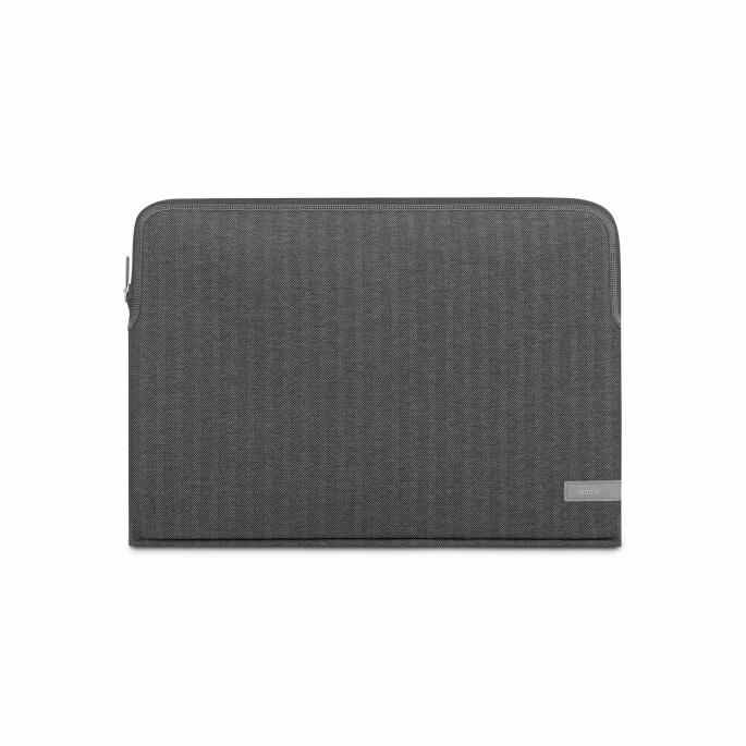Pluma laptop sleeve for macbook pro 16" - herringbone gray | Miravia
