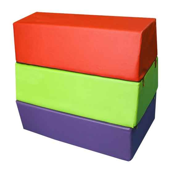 PLINTON DESMONTABLE PIRAMIDAL DE ESPUMA -TRES PIEZAS- 100 x 60 x 90 CM ...