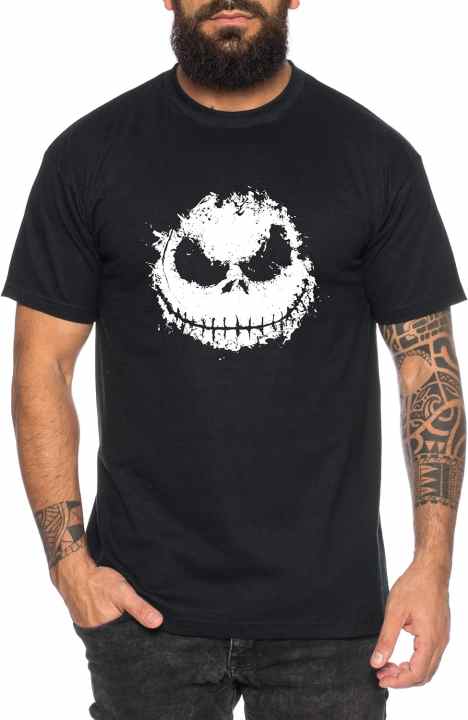 Kiki Nightmare - Camiseta de Hombre Munch Jack Skellington schrei ...