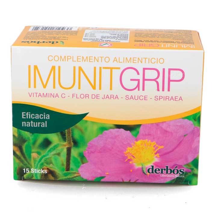 Derbós Derbos Imunit Grip 15Sticks - Complemento Alimenticio 100% ...