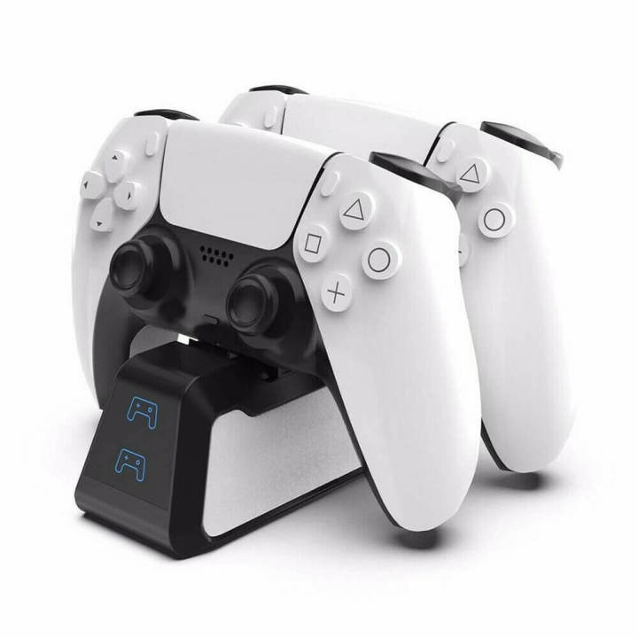 Base Cargador Mando ps5 - Base de Carga ps5 para 2 Mandos - Cargador ...