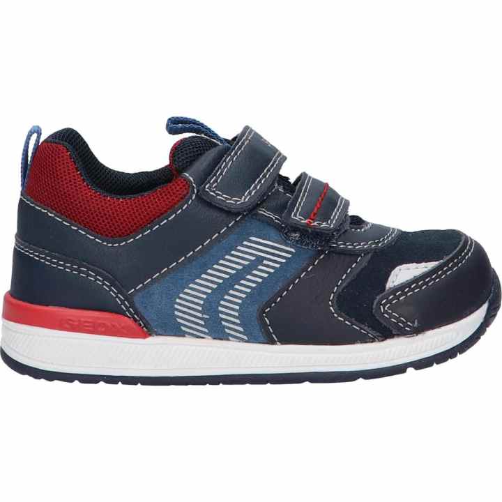 Zapatillas deporte de Niño y Niña GEOX B150RB 022BC B RISHON BOY C4P7M DK NAVY-DK RED | Miravia