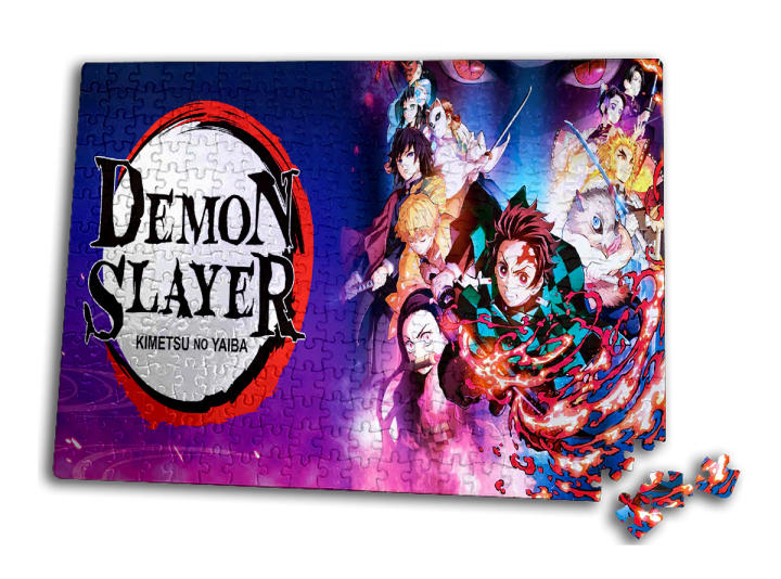 PUZZLE 252 PIEZAS kimetsu no yaiba demon slayers guardianes rompecabezas puzle para adulto ...
