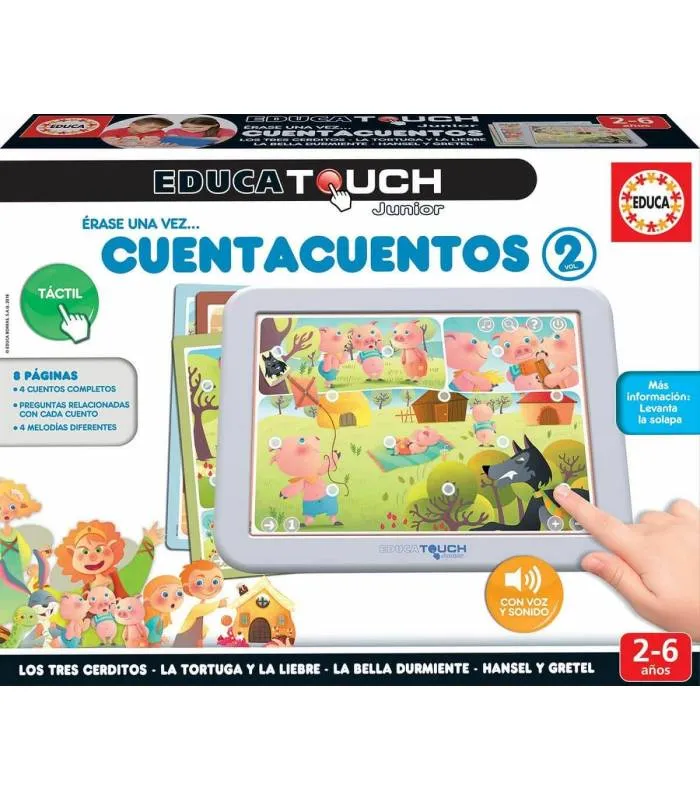 EDUCA TOUCH JUNIOR CUENTACUENTOS 2 DE EDUCA | Miravia