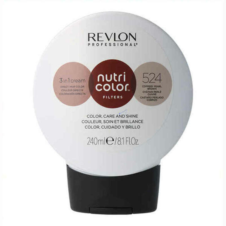 Revlon | Tinte Permanente Nutri Color Revlon 524 Cobre Castaño (240 ml ...