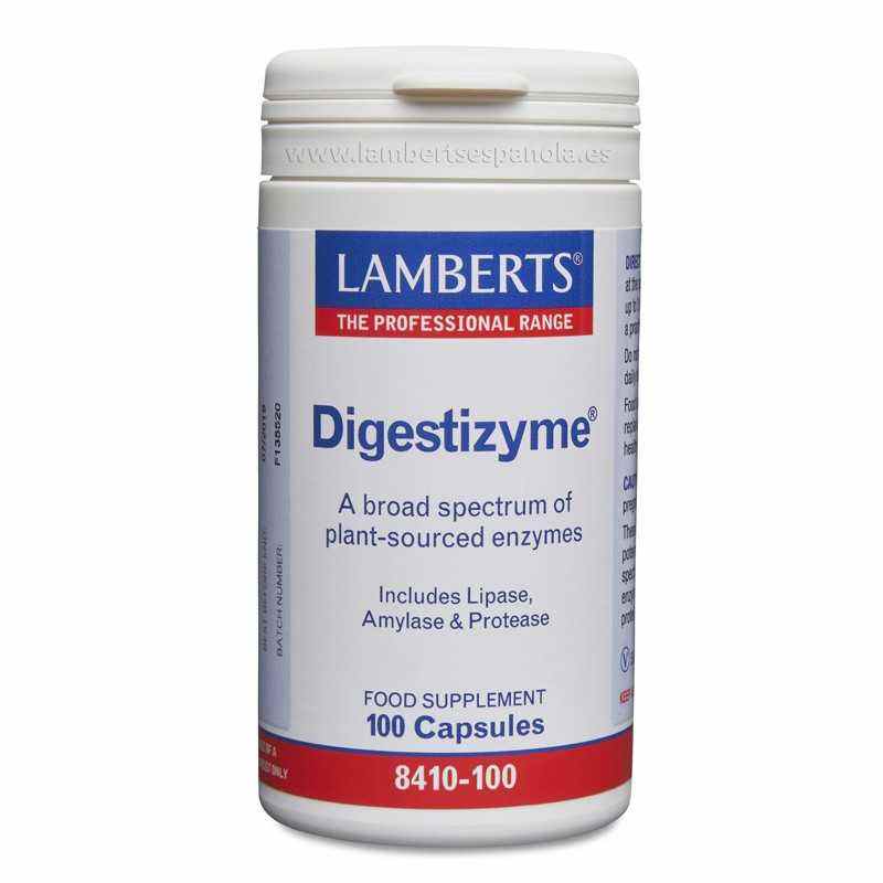 LAMBERTS DIGESTIZYME ( ENZIMAS VEGETALES ) - 100 CAPSULAS | Miravia