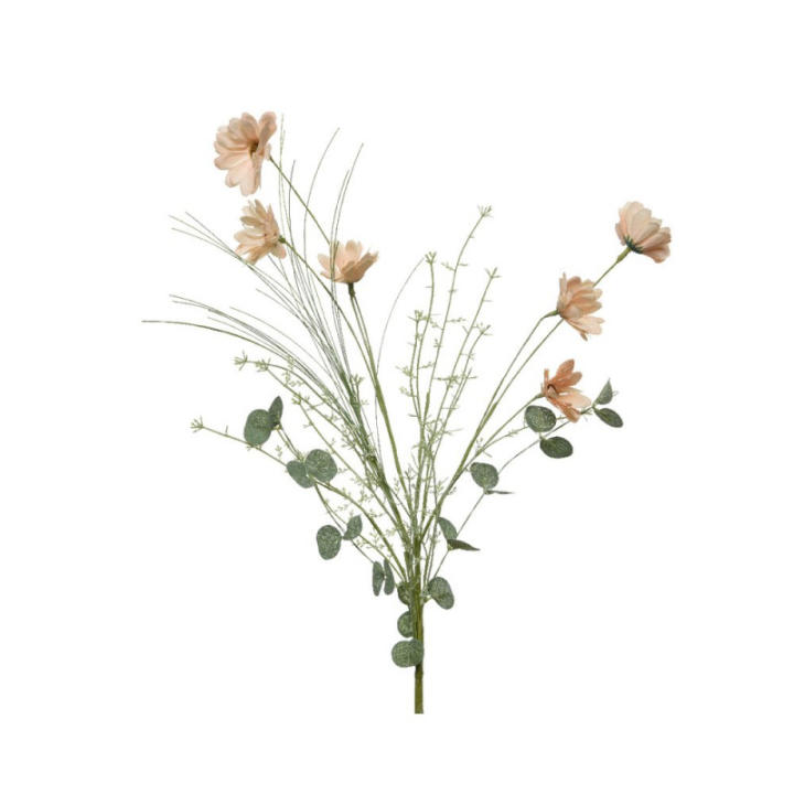 MARGARITAS ARTIFICIALES ROSAS 65CM POMO - Planta Artificial | Miravia