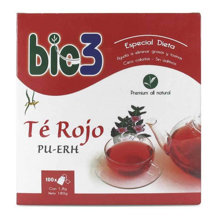 Bio3 Bie3 Te Rojo PU-ERH Especial Dieta 100 Bolsitas - Rico en Taninos ...