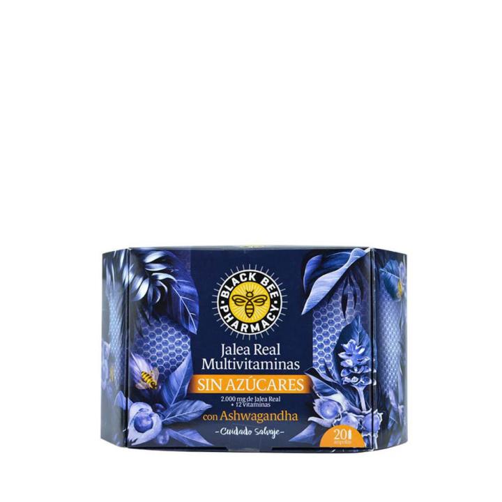 Black bee jalea real multivitaminas sin azúcar 20 ampollas | Miravia