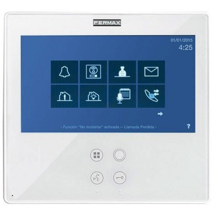 FERMAX 1650 | Monitor SMILE TOUCH LYNX blanco | Miravia