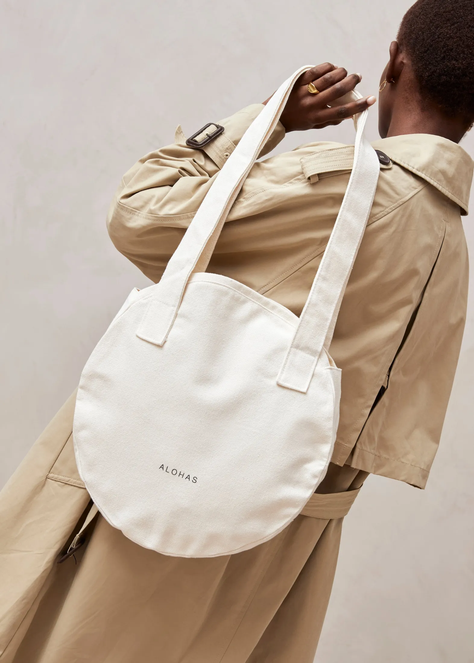 Moonchild Cream Tote Bag | Miravia
