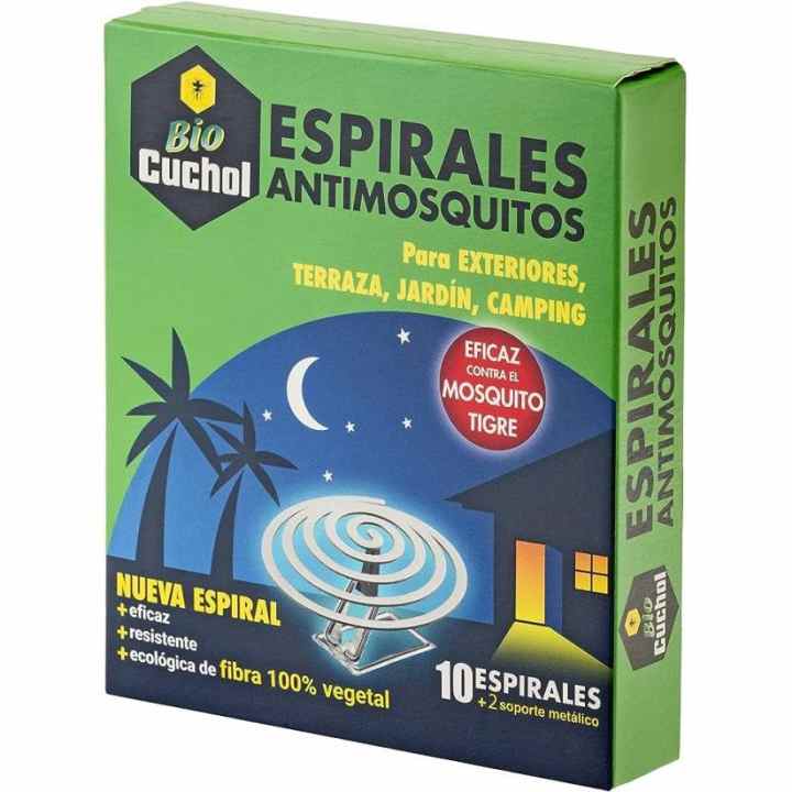 CUCHOL ESPIRALES ANTI MOSQUITOS 10UDS | Miravia