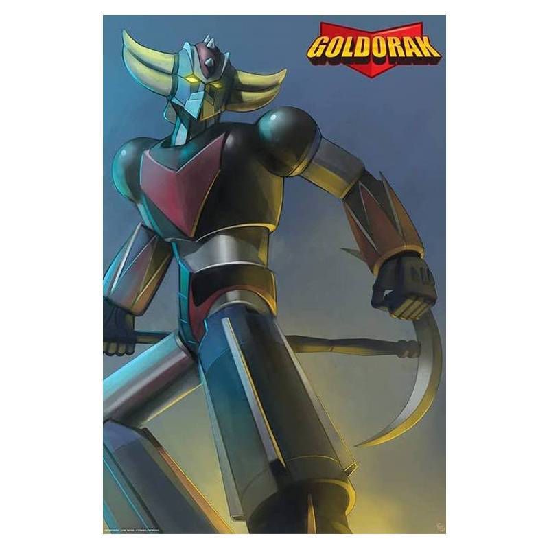 Poster Goldorak & Asterohaches - Grendizer (POSTER 91,5 X 61) | Miravia