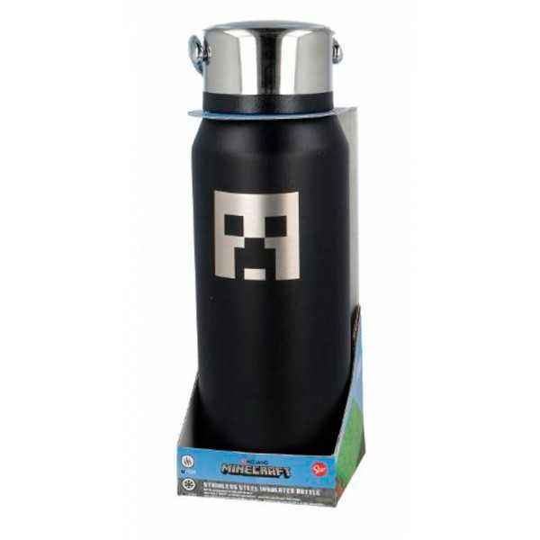 Botella Termo Acero Inoxidable Minecraft - Acero inoxidable - 505 ml ...
