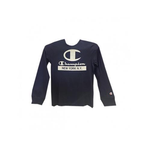 CAMISETAS M. LARGA CAMISETA CHAMPION 306175-NNY CUELLO CAJA MANGA LARGA ...