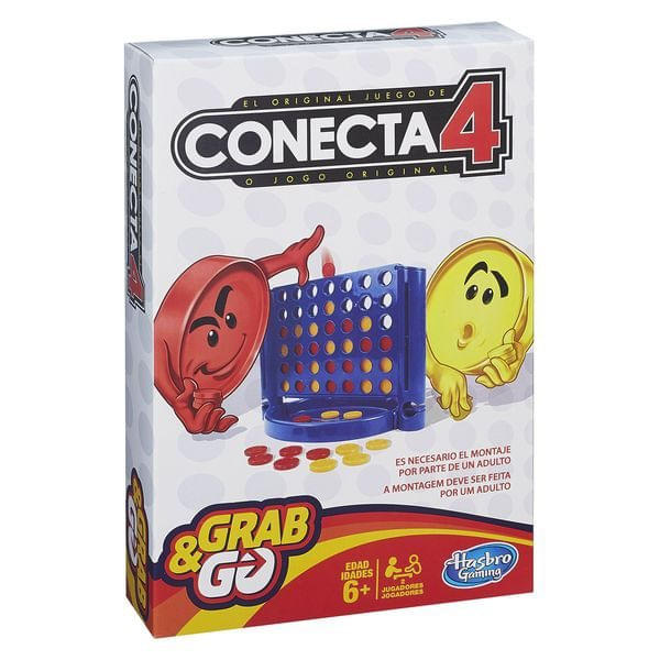 Conecta 4 de Viaje Hasbro | Miravia