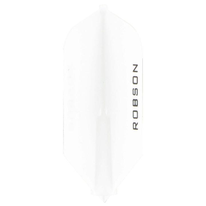 Robson Plus Flights Slim Blanca 51723Geometria,Slim,Color,BlancoDardos,Plumas,Plumas Robson ...
