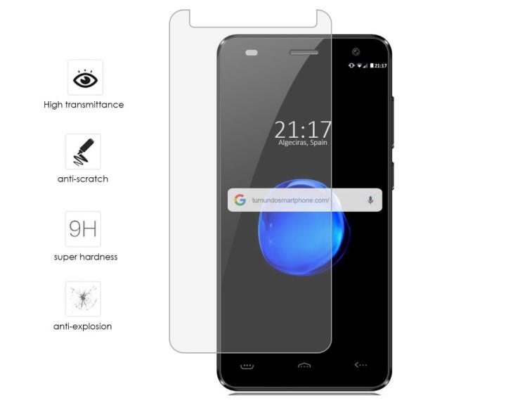 Tumundosmartphone Protector Cristal Templado Homtom HT26 0.3mm ...