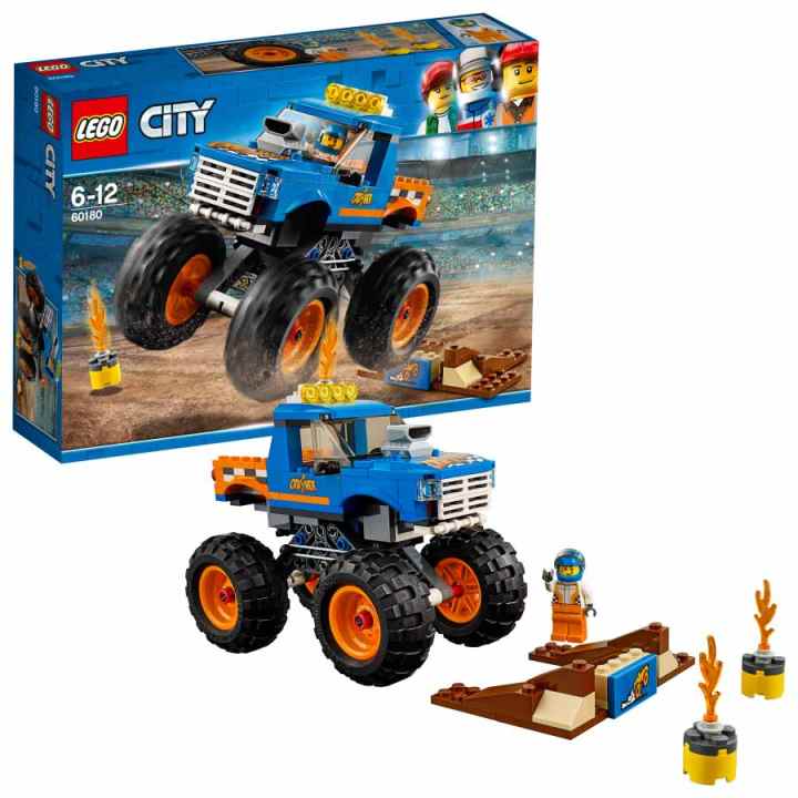 Lego City Great Vehicles Camión monstruo 60180 | Miravia