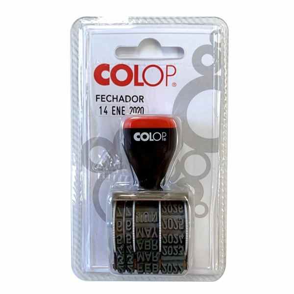 COLOP BLISTER SELLO FECHADOR MANUAL 5MM ESPAÑOL MODELO 05000 ESCOLAR ...