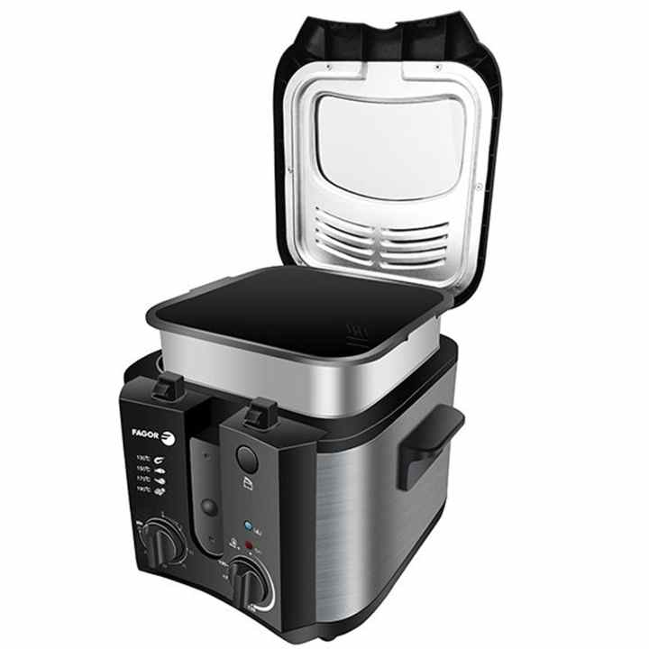 Freidora ELEKTRA Compact Electrica 1600W Con Temporizador | Miravia