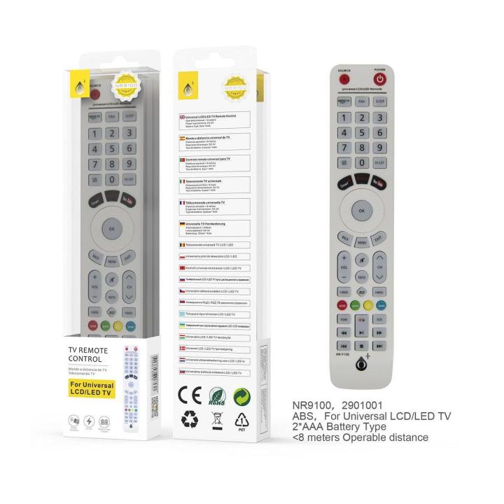 Mando Televisión NR9100 BL Mando Universal a Distancia LCD/LED TV ...
