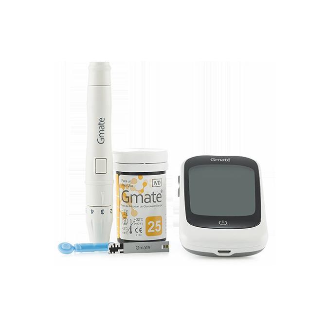 Gmate Glucometro Origin & Go + Juego De Glucosa Tiras Set | Miravia
