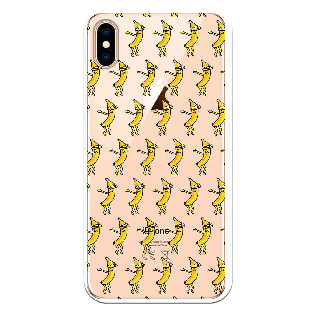 Funda compatible con iPhone XS Max - Patron platanos | Miravia