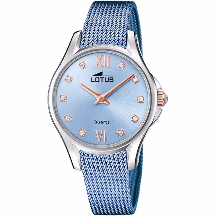 Reloj Lotus Bliss 18799/2 azul y rosé mujer | Miravia