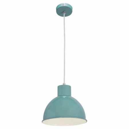 Lámpara Colgante Vintage Eglo Truro 1 Verde 1 Bombilla E27 | Miravia