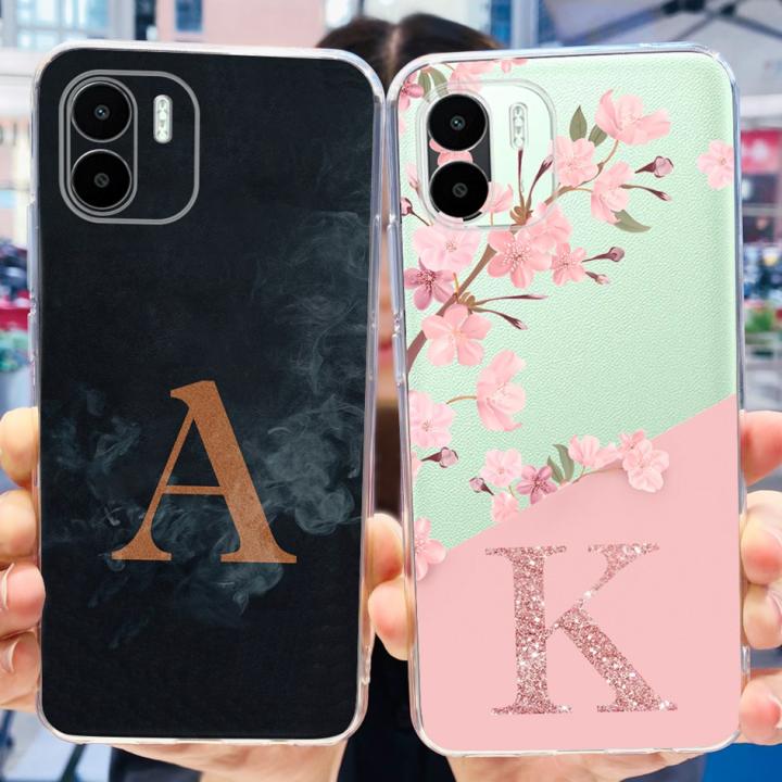 Funda con letras bonitas Para Xiaomi Redmi A2 Plus 2023, funda ...