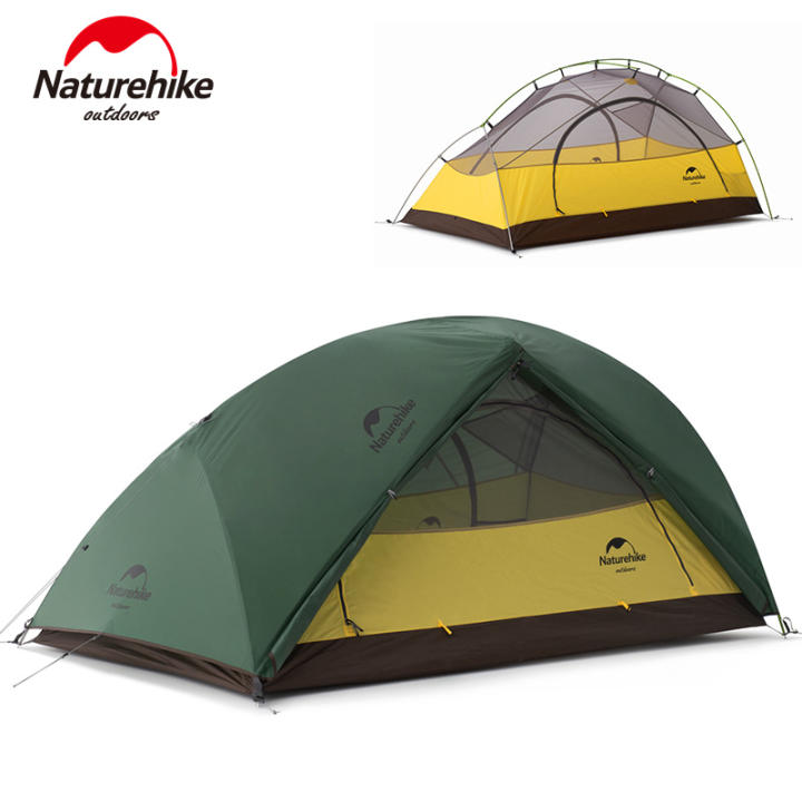 Naturehike-tienda de campaña Star River 2 para 2 personas, ultraligera, impermeable, doble capa ...