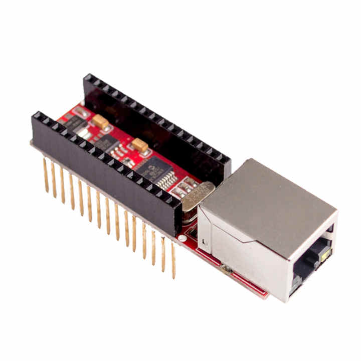 Módulo de red Ethernet Shield V1.0 para arduino, compatible con Nano 3 ...