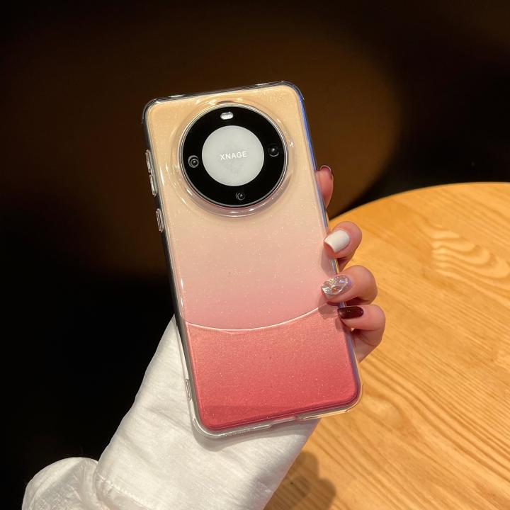 Funda de Teléfono de Brillo Degradado para Huawei Mate 60 Pro Mate 50 Pro Mate 40 Mate 30 Pro ...
