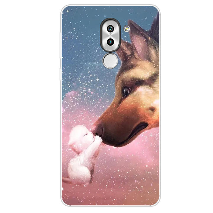 Funda de colores con estampado para Honor 6X, BLL-L22, funda de ...