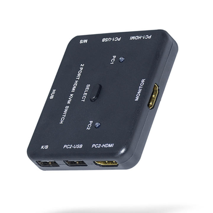 KVM 2,0-teclado y ratón para impresora, accesorio compatible con HDMI ...