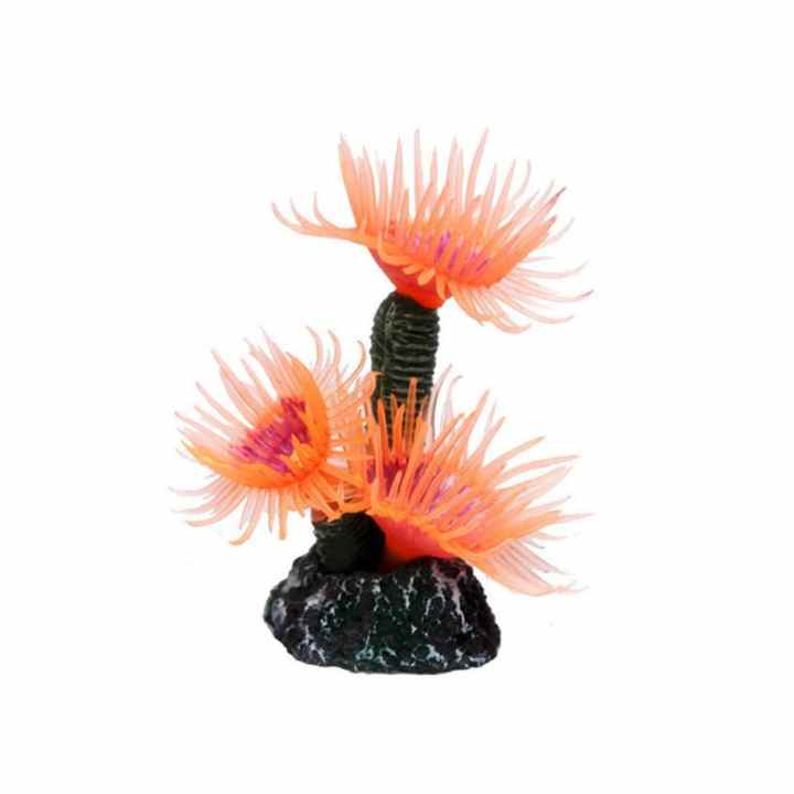 Resina Artificial subacuática Coral suave forma de flor submarino Coral ...