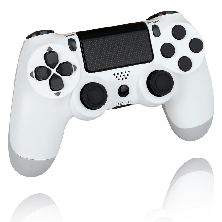 Mando inalámbrico Bluetooth para PS4, controlador de doble vibración ...