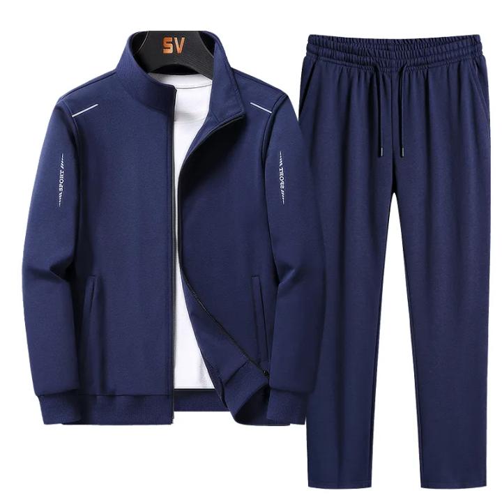 Conjunto de sudadera y pantalones de chándal para hombre, chándal de 2 ...