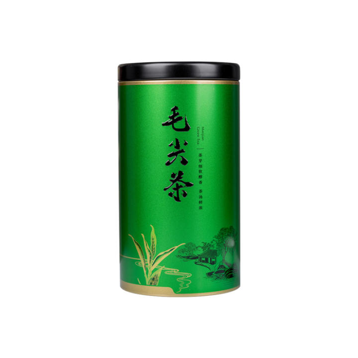 Ym-tea-embalaje de té Jin redondo, lata de hierro Jin, medio té, 1 lata ...