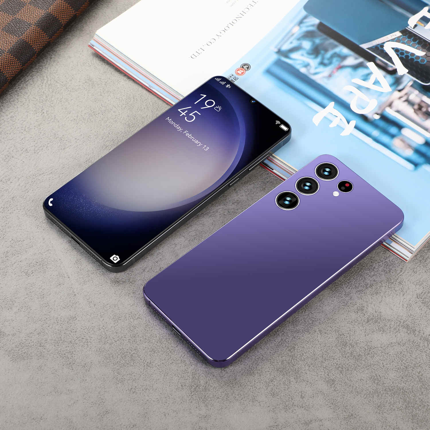 Teléfono Inteligente S23 Pro, CPU MTK6580 de cuatro núcleos, pantalla ...