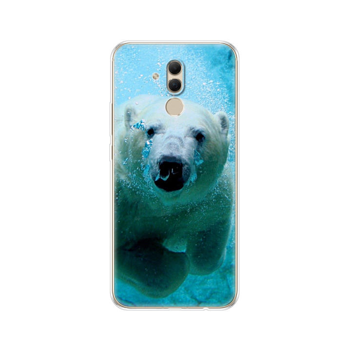 Funda de silicona para Huawei Mate 20 Lite, funda trasera de Tpu suave transparente de 6,3 ...