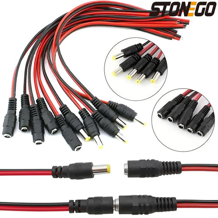 Cable de Extensiono de Tail para CCTV Conector de Cable Dc Power Plug ...