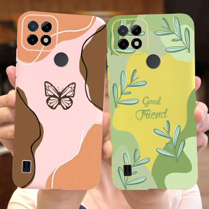 Funda de silicona Tpu suave para OPPO RealmeC21, cubierta de teléfono ...