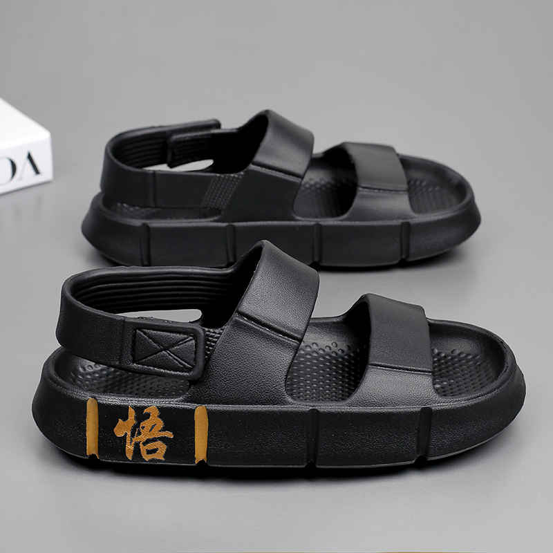 Sandalias romanas para hombre, chanclas cómodas para la playa ...