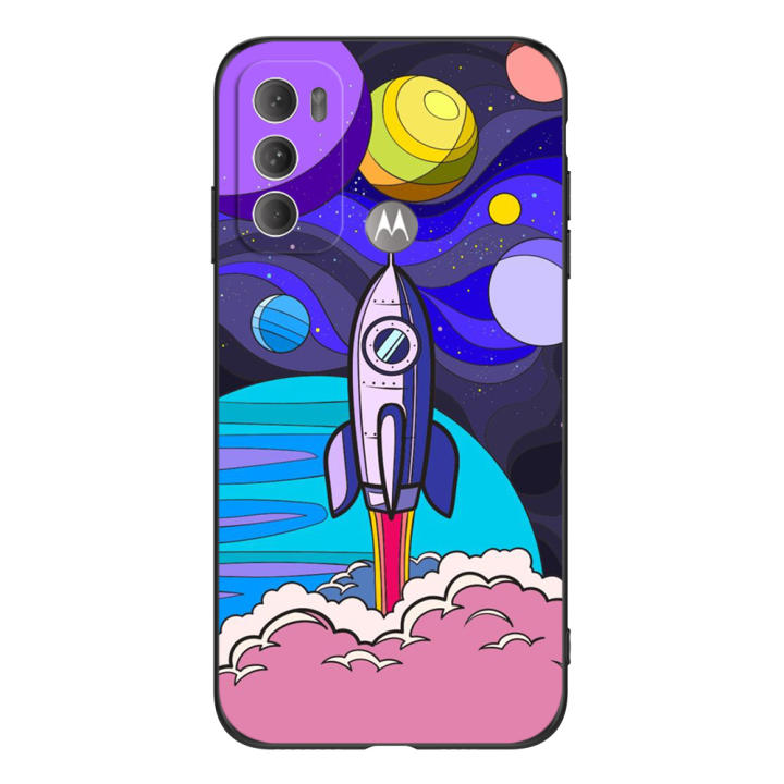 Funda trasera de silicona para Motorola Moto G40 Fusion G50 5G G60 4G ...
